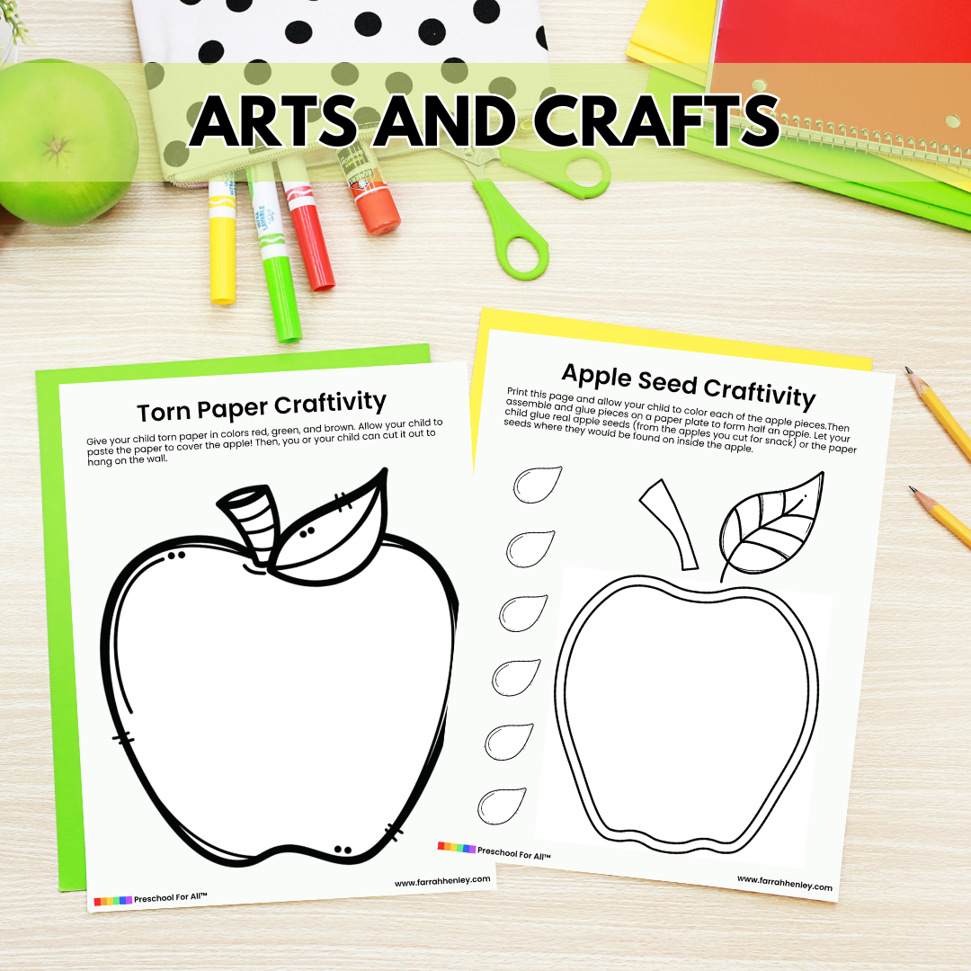 Apples Thematic Learning Unit for Toddlers and Preschool - TeacherStore.io™