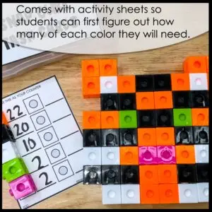 Snap Cubes Task Cards Zoo Animals STEM Activities Elementary Pattern ...