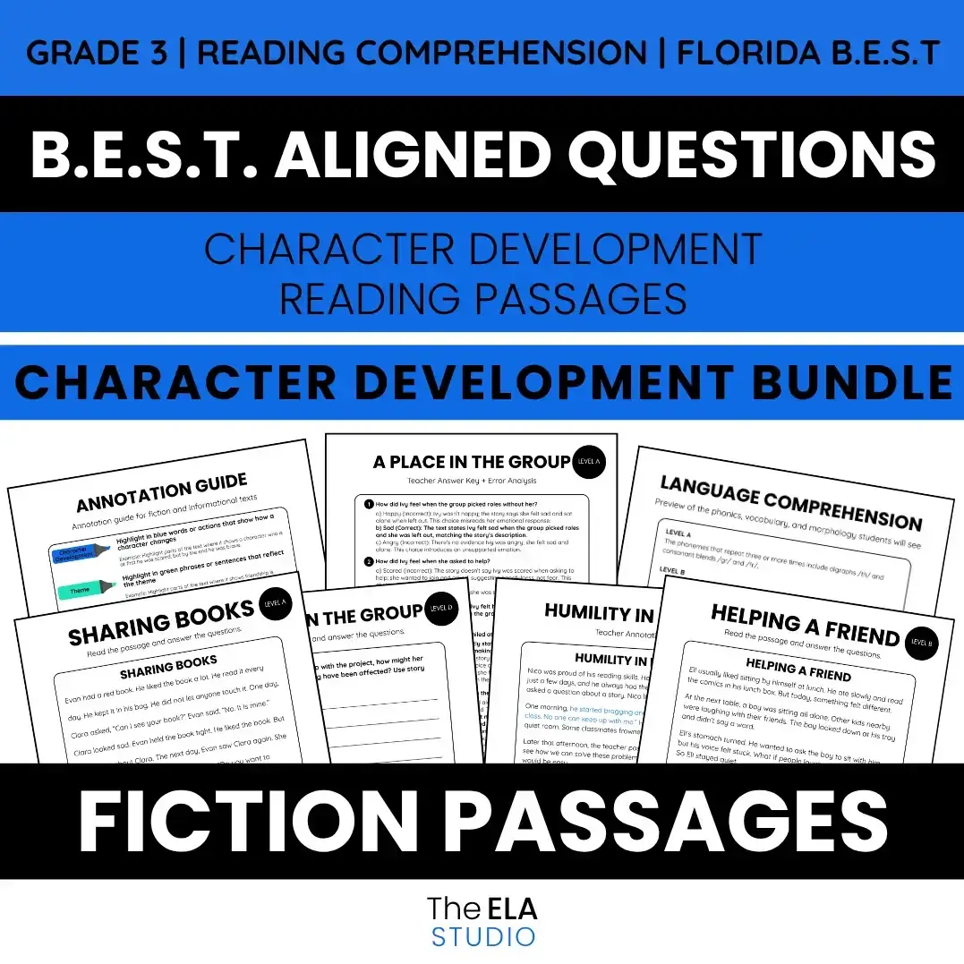 Character Development Bundle - TeacherStore.io™