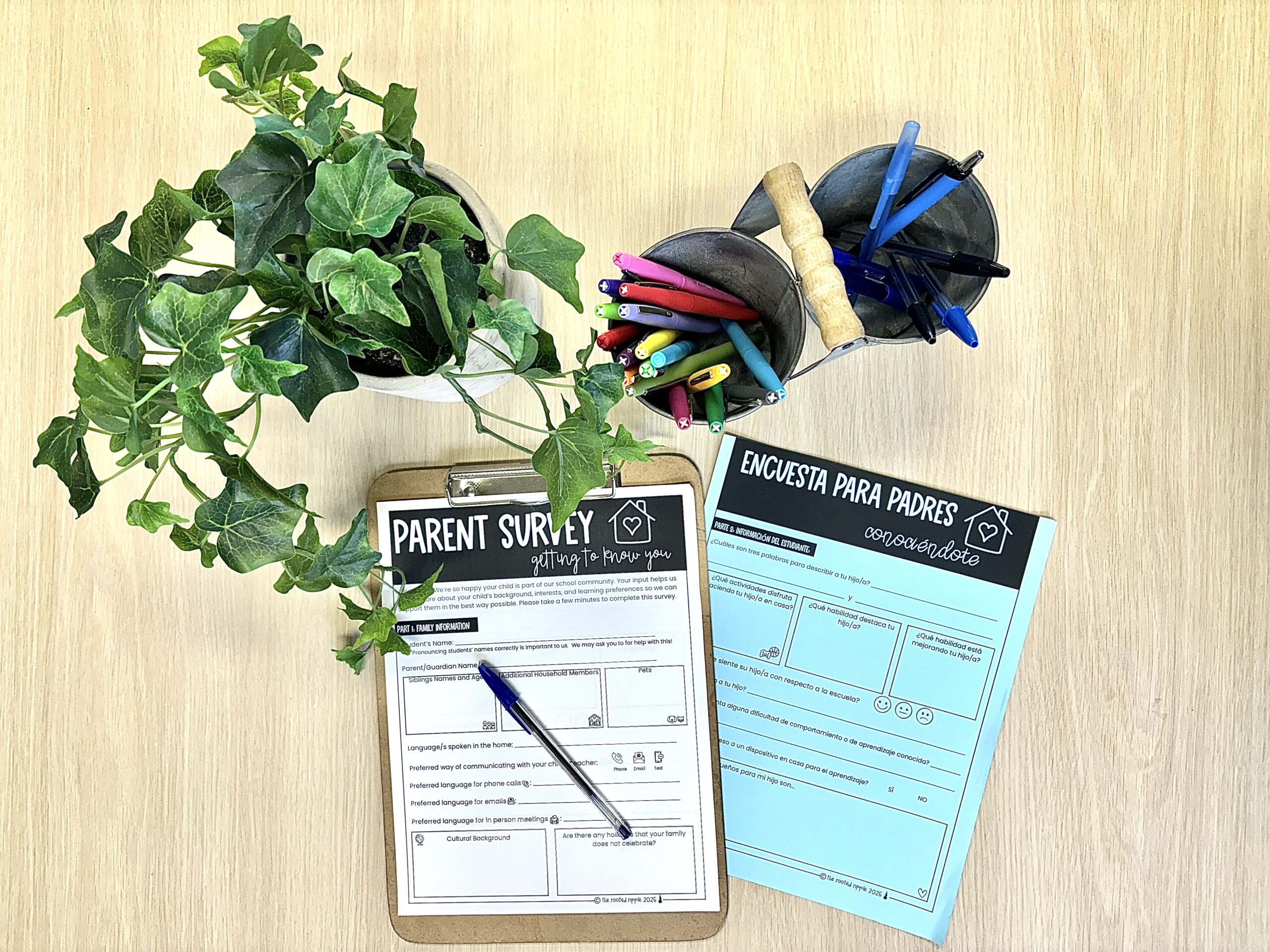 Bilingual Parent Survey (English/Spanish) | MLL/ELL Family ...