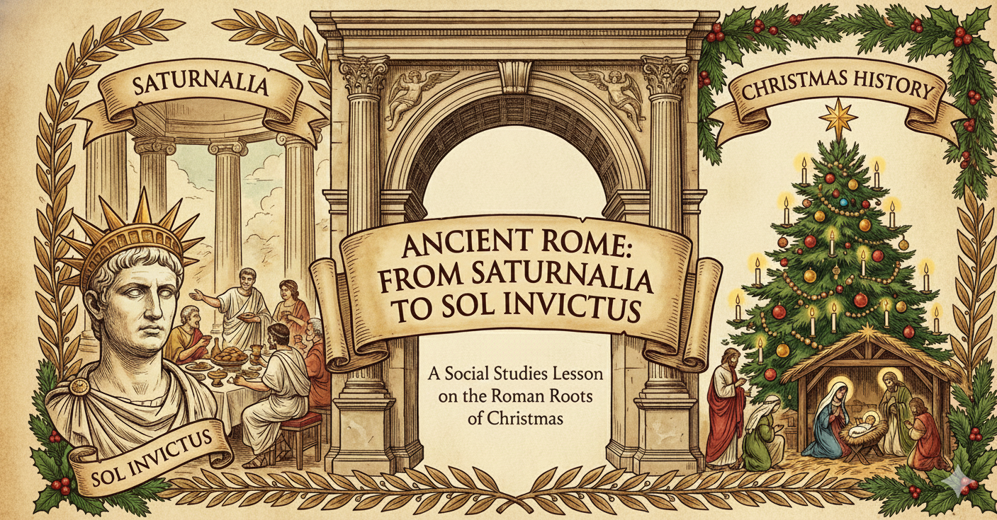 Ancient Rome: Saturnalia and the History of Christmas | No Prep Lesson ...