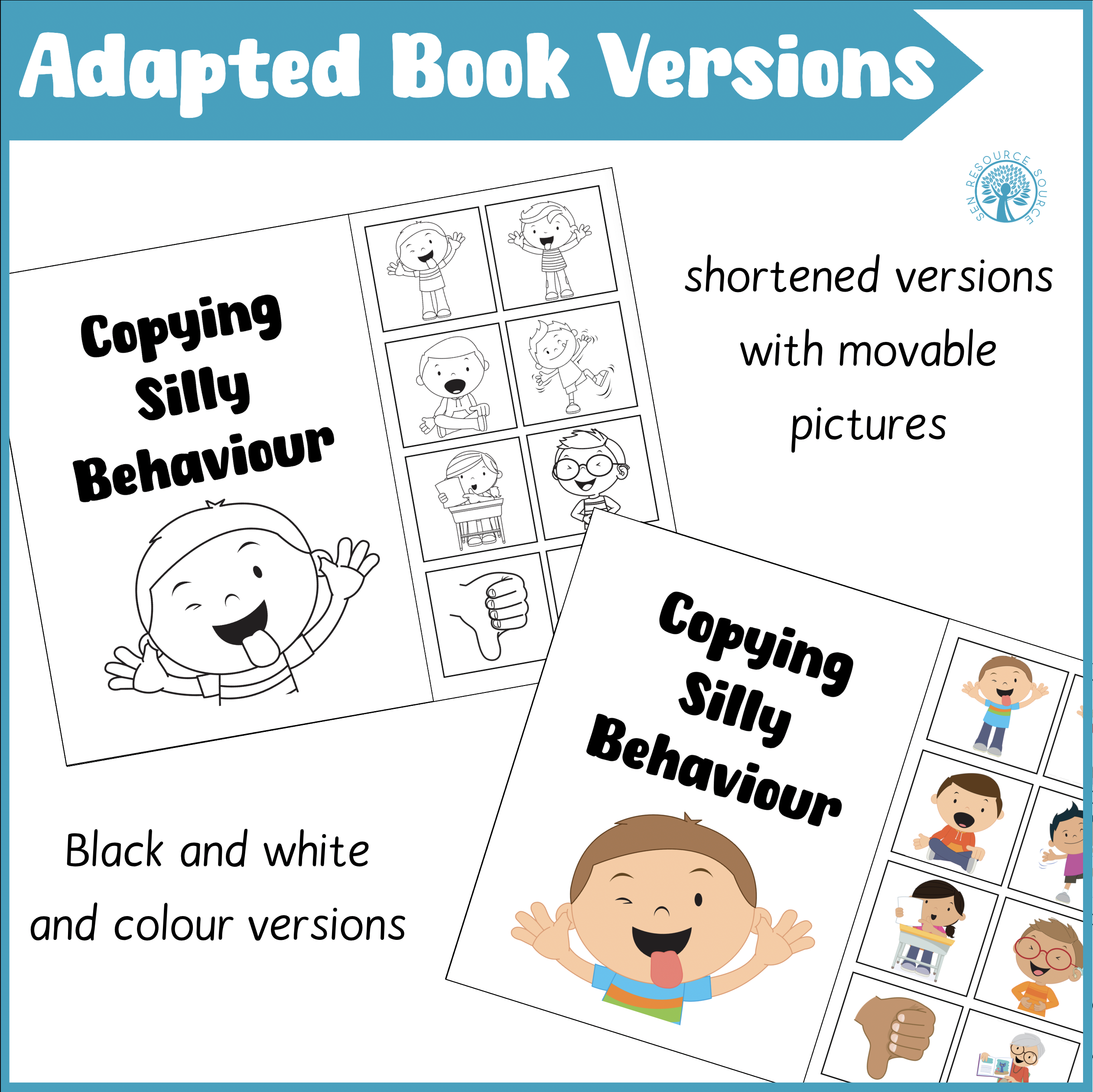Copying Silly Behavior Social Story - TeacherStore.io™