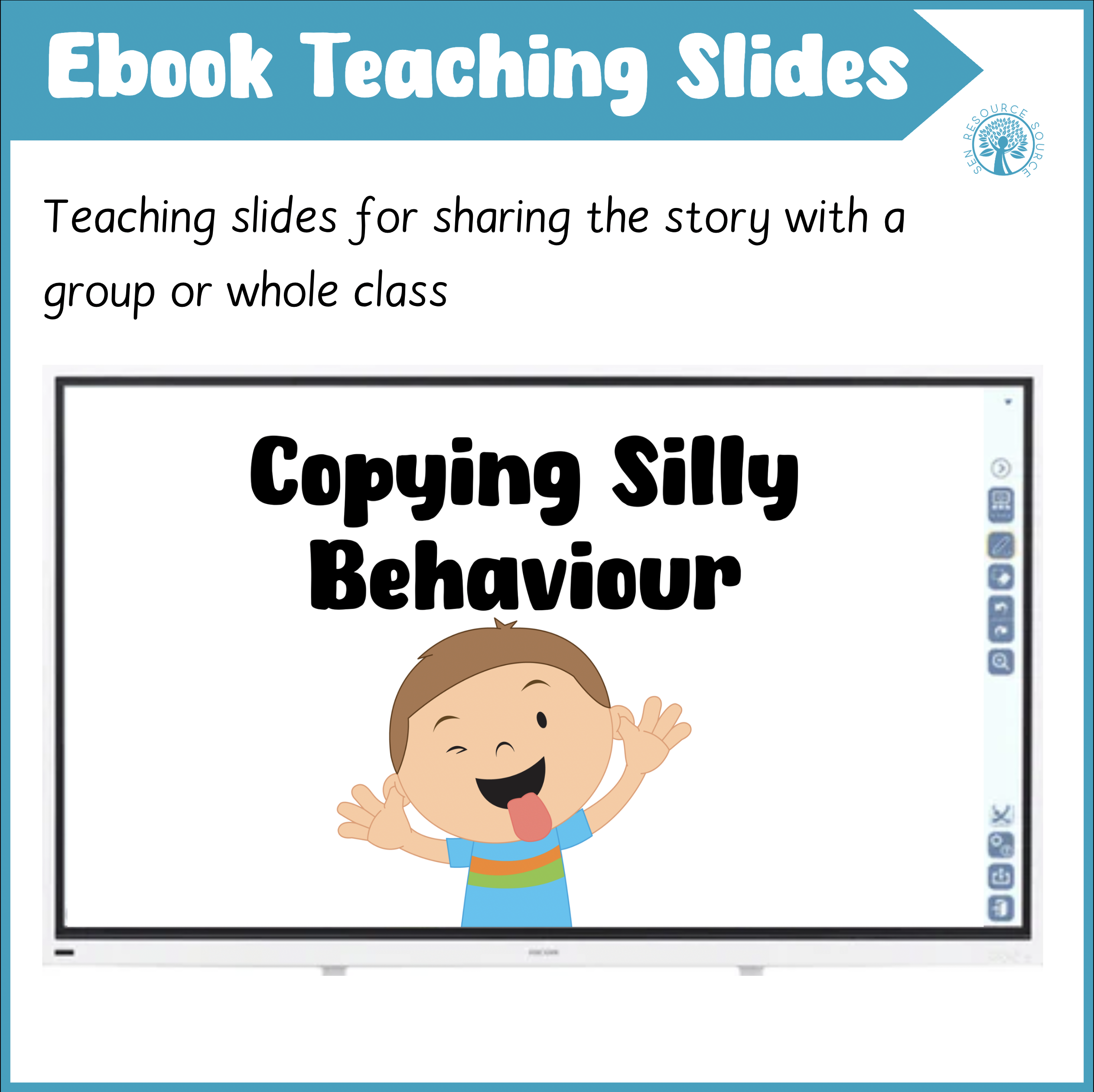 Copying Silly Behavior Social Story - TeacherStore.io™