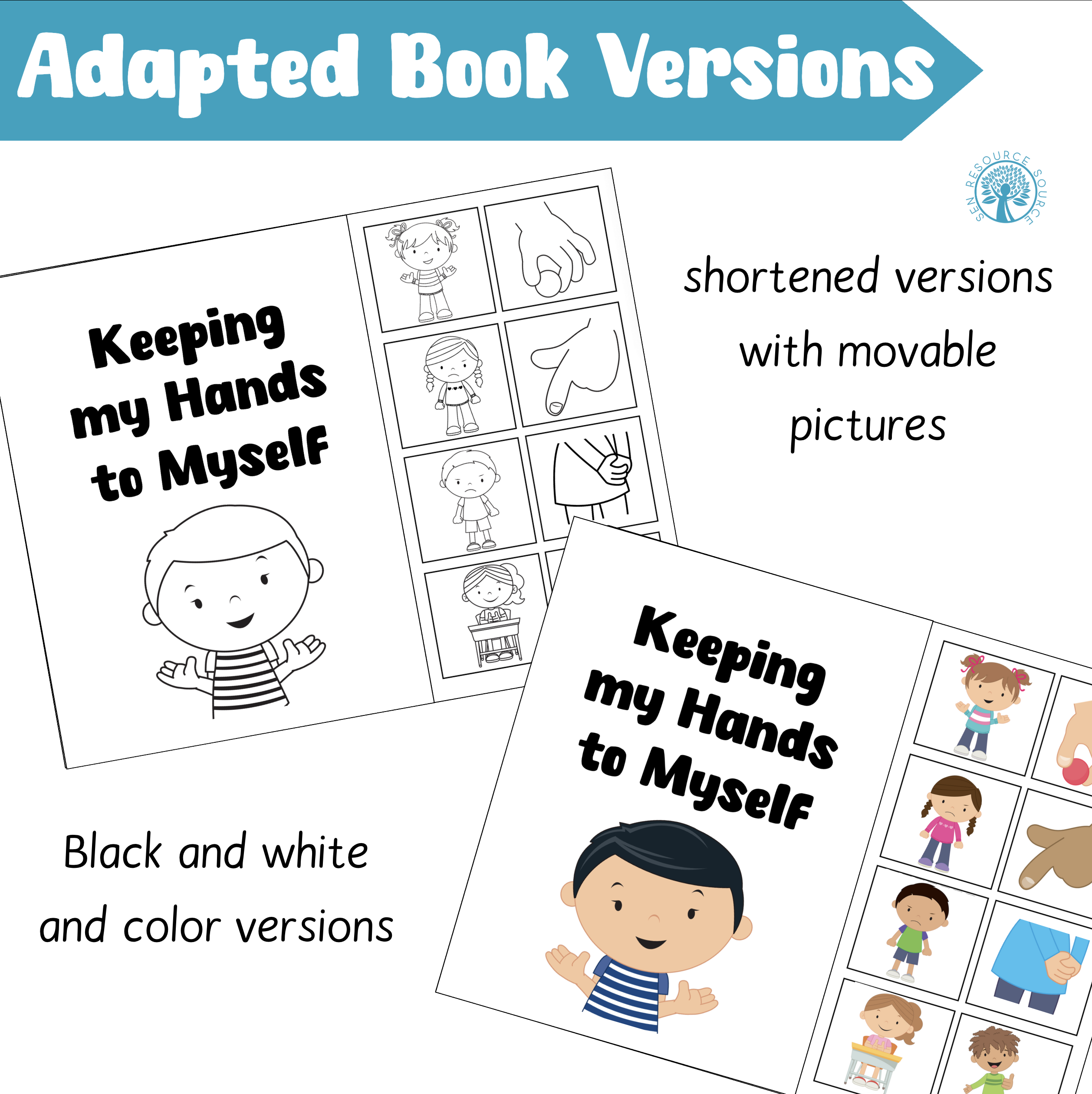 Keeping My hands To Myself Social Story - TeacherStore.io™