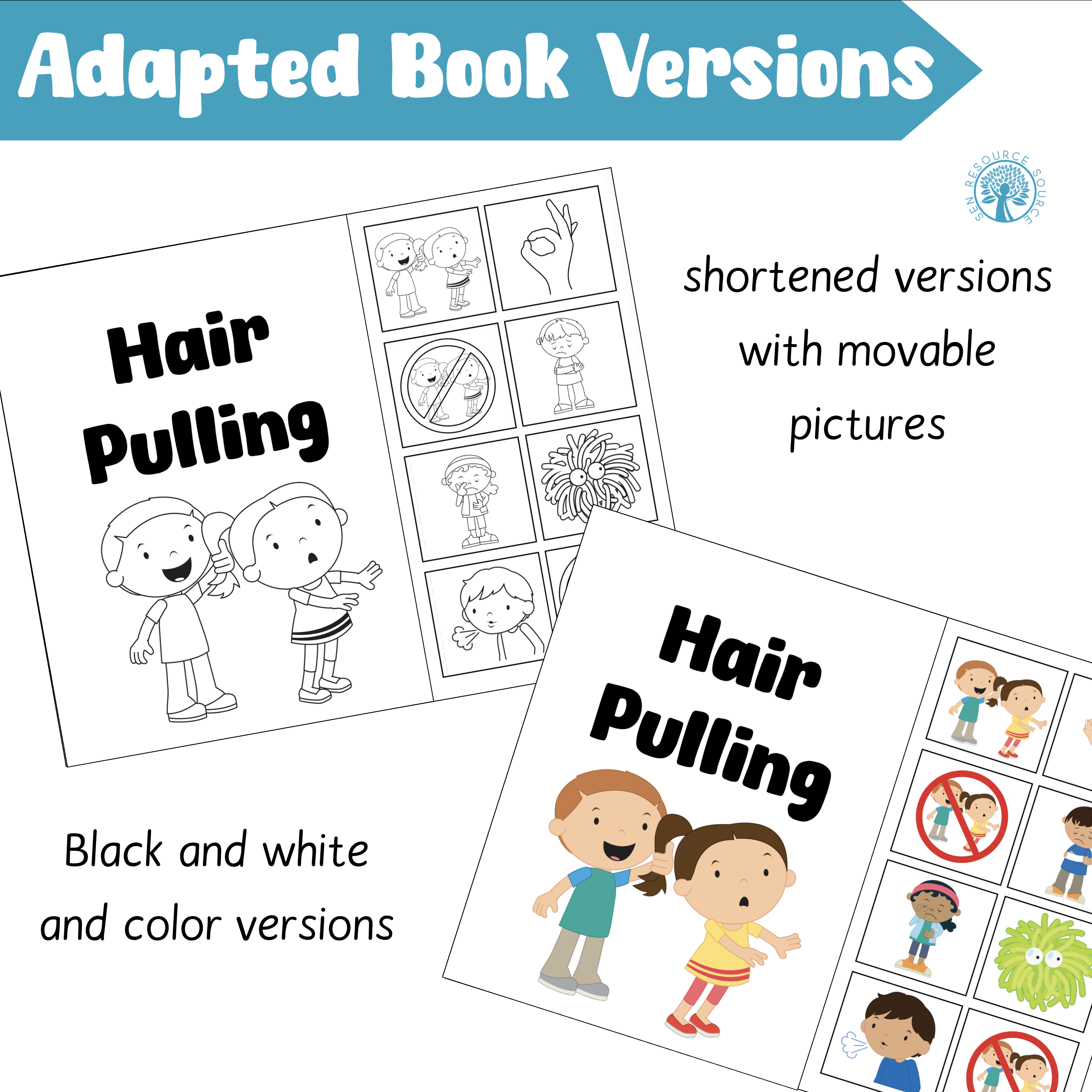 Hair Pulling Social Story - TeacherStore.io™