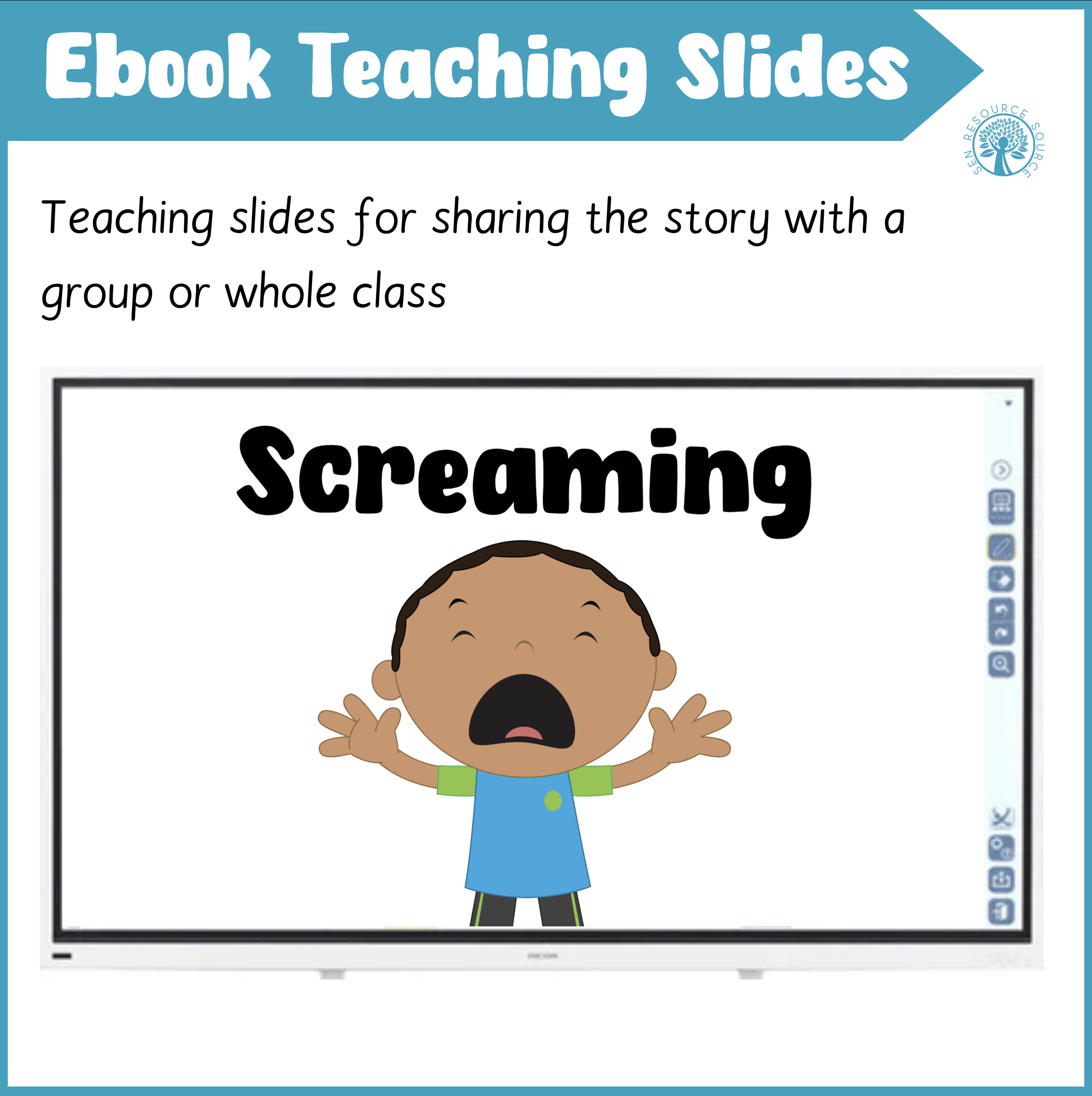 Screaming Social Story - TeacherStore.io™