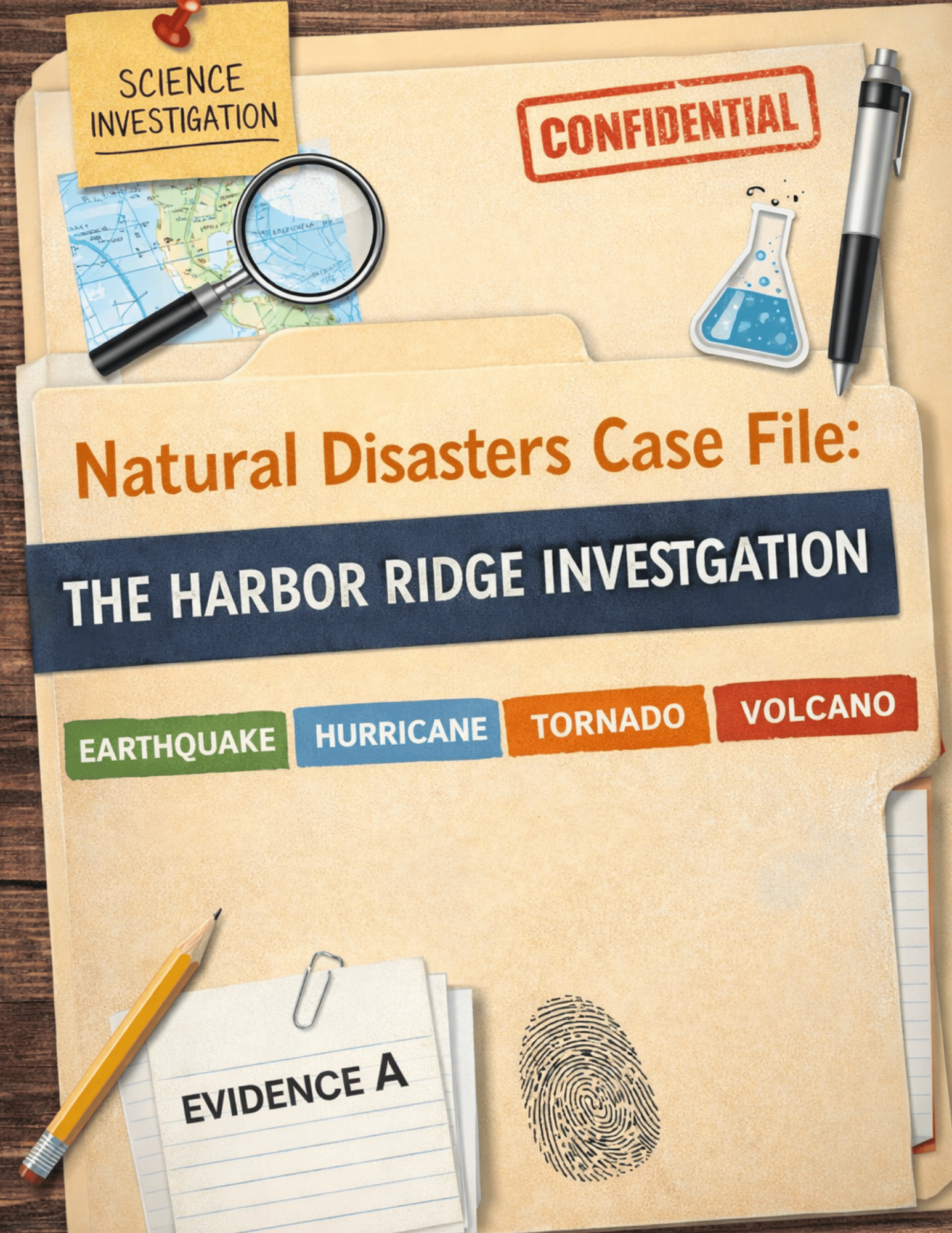 Natural Disasters Case File | Earthquake, Hurricane, Tornado, Volcano ...
